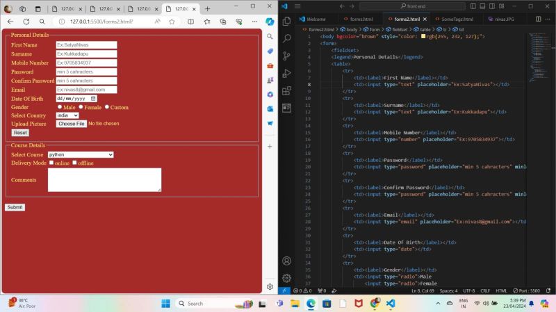 #fullstackwebdevelopment #html #tapacademy | Satyanivas Kukkadapu #fullstackwebdevelopment #html #tapacademy | Satyanivas Kukkadapu