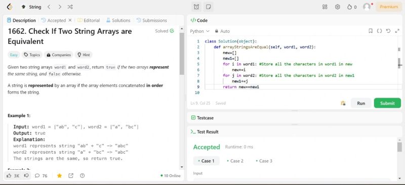 Naresh Krishnan on LinkedIn: #100daysofleetcode #pythonprogramming # ... Naresh Krishnan on LinkedIn: #100daysofleetcode #pythonprogramming # ...