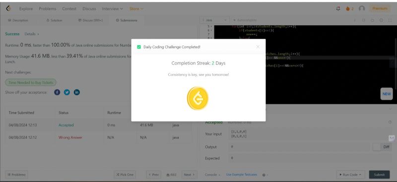 NITHIYA S on LinkedIn: #leetcode #dailychallenge #coding # ... NITHIYA S on LinkedIn: #leetcode #dailychallenge #coding # ...