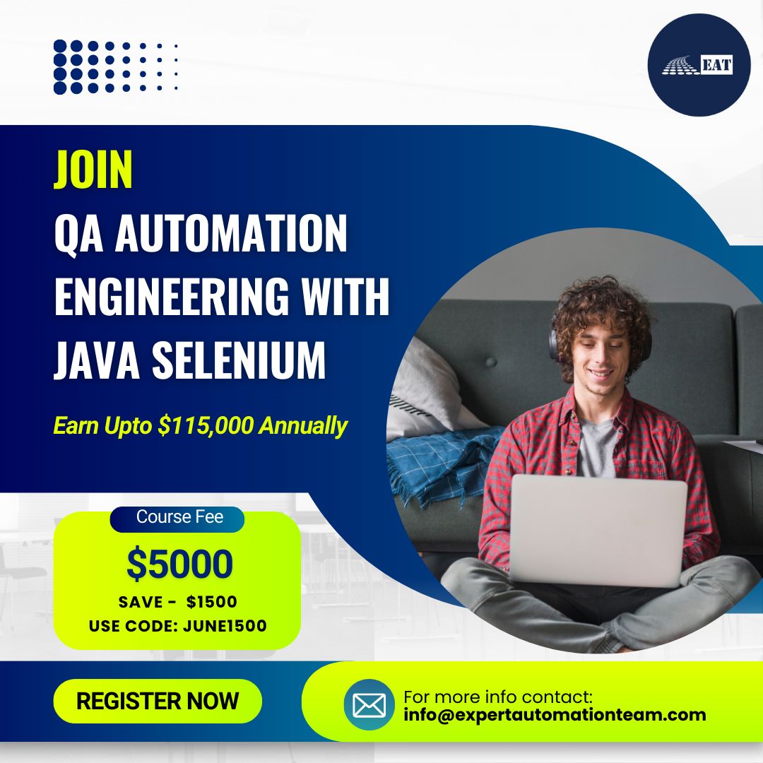 Expert Automation Team on LinkedIn: #qaengineer #qaautomation #tester # ... Expert Automation Team on LinkedIn: #qaengineer #qaautomation #tester # ...