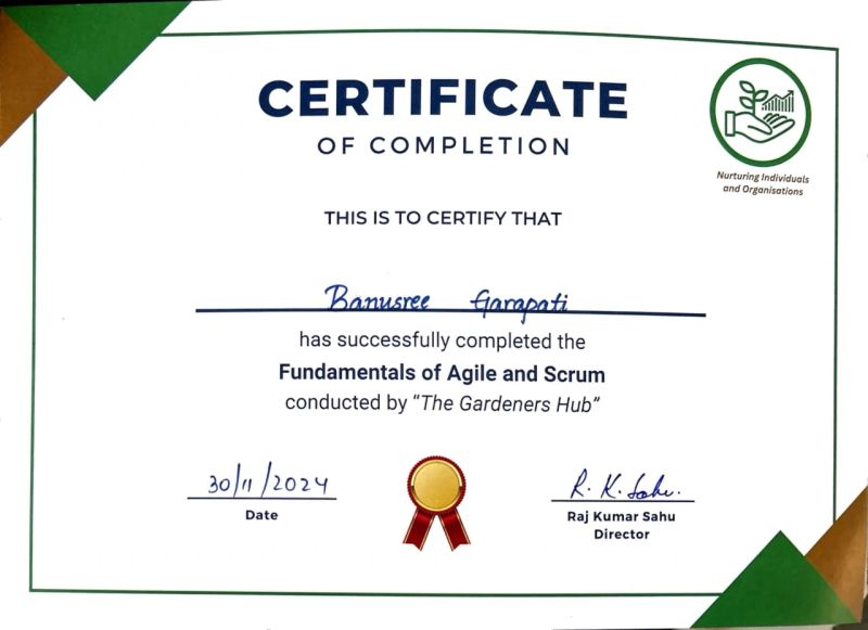 BHANUSREE GARAPATI on LinkedIn: #agiledevelopment #workshopexperience # ... BHANUSREE GARAPATI on LinkedIn: #agiledevelopment #workshopexperience # ...