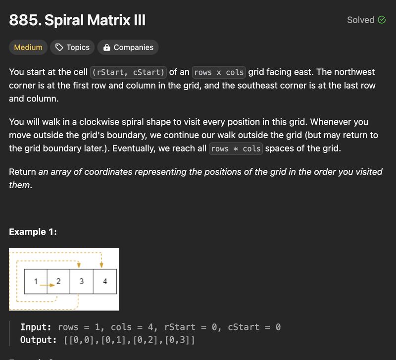 How I optimized Spiral Matrix Traversal in Java | Aftaab Mulla posted ... How I optimized Spiral Matrix Traversal in Java | Aftaab Mulla posted ...