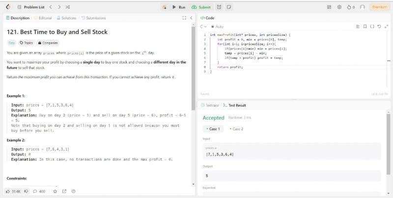 Dev Vishal on LinkedIn: Leetcode Program in C Language Program 10..! Dev Vishal on LinkedIn: Leetcode Program in C Language Program 10..!