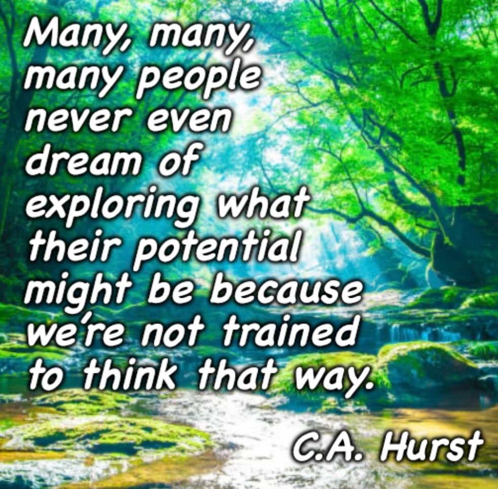 C. A. Hurst on LinkedIn: Many, many, many people never even dream of ... C. A. Hurst on LinkedIn: Many, many, many people never even dream of ...