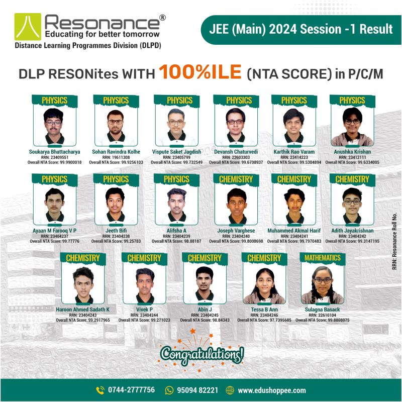 RAM KISHAN VERMA on LinkedIn: JEE MAIN 2024 JANUARY ATTEMPT RESULT ... RAM KISHAN VERMA on LinkedIn: JEE MAIN 2024 JANUARY ATTEMPT RESULT ...