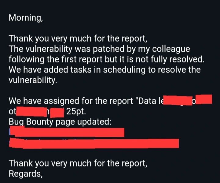 Sohit Kumar Mahato on LinkedIn: #cybersecurity #bug #bugbounty # ... Sohit Kumar Mahato on LinkedIn: #cybersecurity #bug #bugbounty # ...