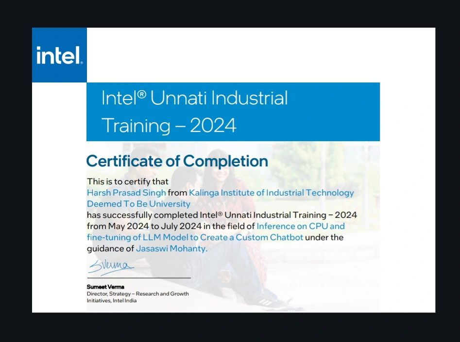 Harsh Prasad Singh on LinkedIn: #ai #machinelearning #llm #chatbots # ... Harsh Prasad Singh on LinkedIn: #ai #machinelearning #llm #chatbots # ...