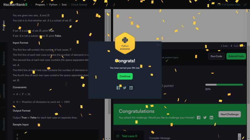 #python #hackerrank #codingjourney #problemsolving #neverstoplearning ... #python #hackerrank #codingjourney #problemsolving #neverstoplearning ...