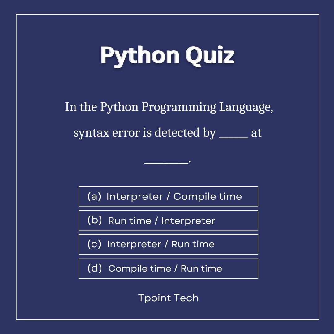 Tpoint Tech on LinkedIn: #python #java #programming #coding # ... Tpoint Tech on LinkedIn: #python #java #programming #coding # ...