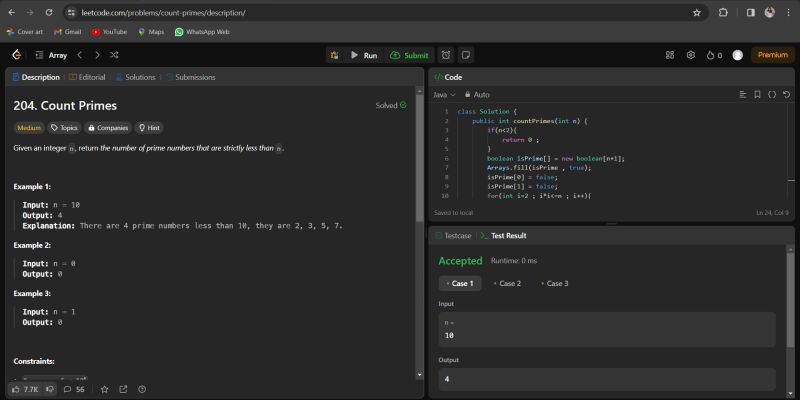 A. Sanjana Senapati on LinkedIn: #100daysofcodingchallenge #leetcode # ... A. Sanjana Senapati on LinkedIn: #100daysofcodingchallenge #leetcode # ...