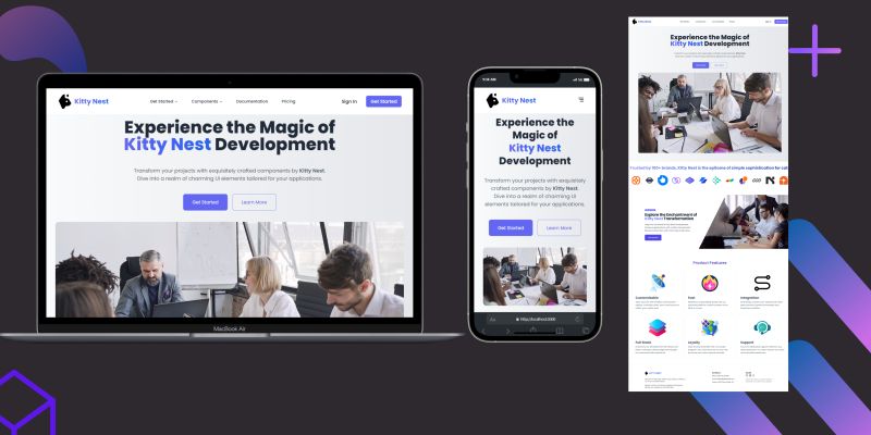 Introducing 'Kitty Nest' landing page by Dimas Rachmadika | Dimas ... Introducing 'Kitty Nest' landing page by Dimas Rachmadika | Dimas ...