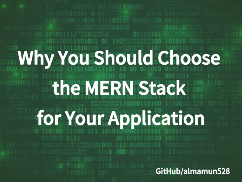 Abdullah Al Mamun on LinkedIn: #mern #webdevelopment #techstack # ... Abdullah Al Mamun on LinkedIn: #mern #webdevelopment #techstack # ...