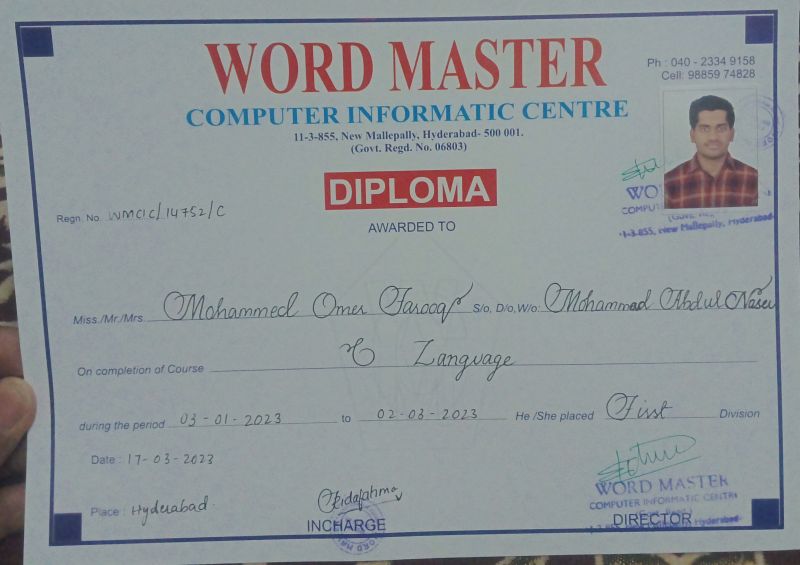 🚀 Proficient in C Programming Language 🚀 As a dedicated learner and ... 🚀 Proficient in C Programming Language 🚀 As a dedicated learner and ...