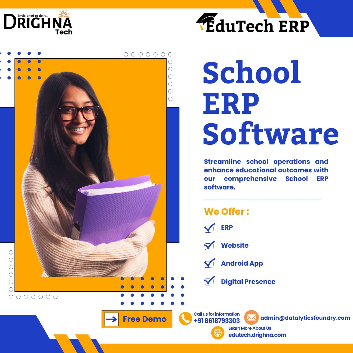 Aishwarya Yaladagi on LinkedIn: #drighnatech #schoolerp #edutech # ... Aishwarya Yaladagi on LinkedIn: #drighnatech #schoolerp #edutech # ...