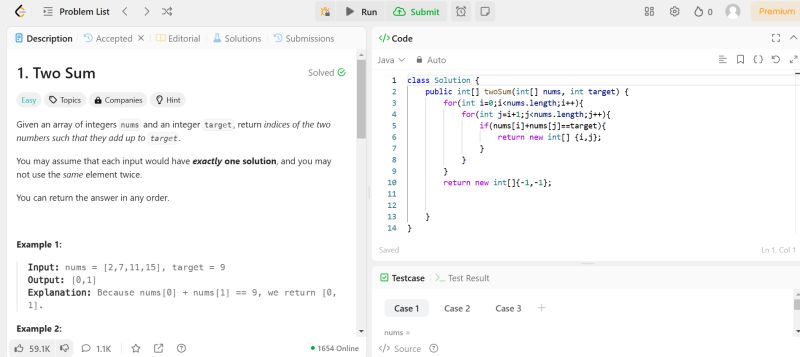 Sarayu Pitta on LinkedIn: #codingjourney #twosum #leetcode # ... Sarayu Pitta on LinkedIn: #codingjourney #twosum #leetcode # ...