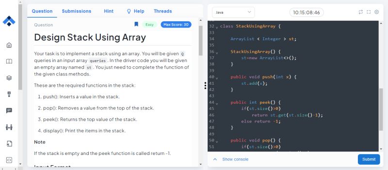 Taranjot Singh on LinkedIn: #100daysofcode #java #dsa #datastructures # ... Taranjot Singh on LinkedIn: #100daysofcode #java #dsa #datastructures # ...