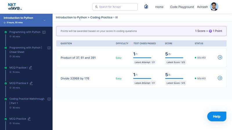 Avinash Powar on LinkedIn: #nxtwave #learninginprogress #education # ... Avinash Powar on LinkedIn: #nxtwave #learninginprogress #education # ...