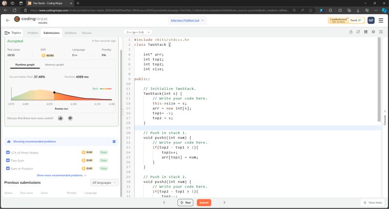 Neeraj Fullara on LinkedIn: #365daysofcode #dsa #codingjourney # ... Neeraj Fullara on LinkedIn: #365daysofcode #dsa #codingjourney # ...