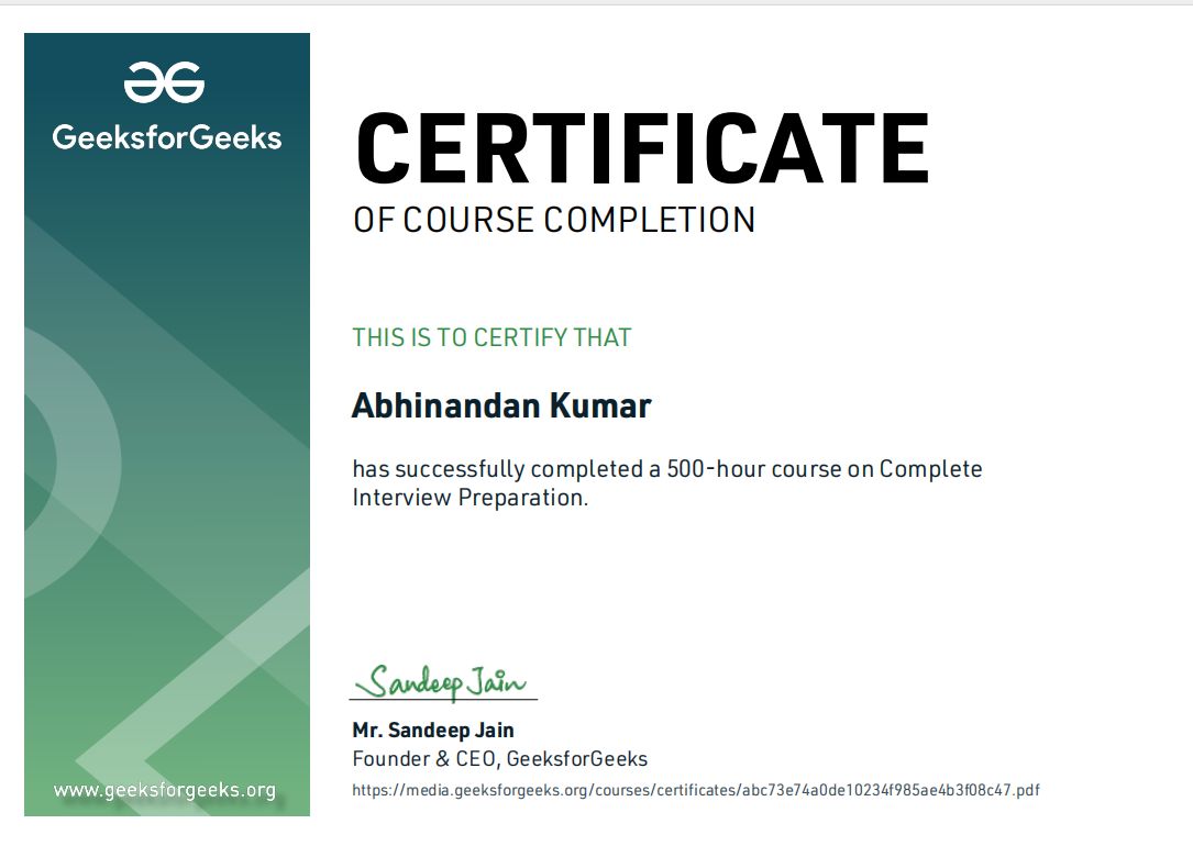 #dsa #coding #interviewprep #geeksforgeeks #learningneverstops ... #dsa #coding #interviewprep #geeksforgeeks #learningneverstops ...