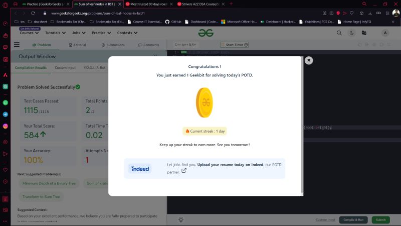 Alla satvik reddy on LinkedIn: #100daysofcodechallenge #geeksforgeeks # ... Alla satvik reddy on LinkedIn: #100daysofcodechallenge #geeksforgeeks # ...