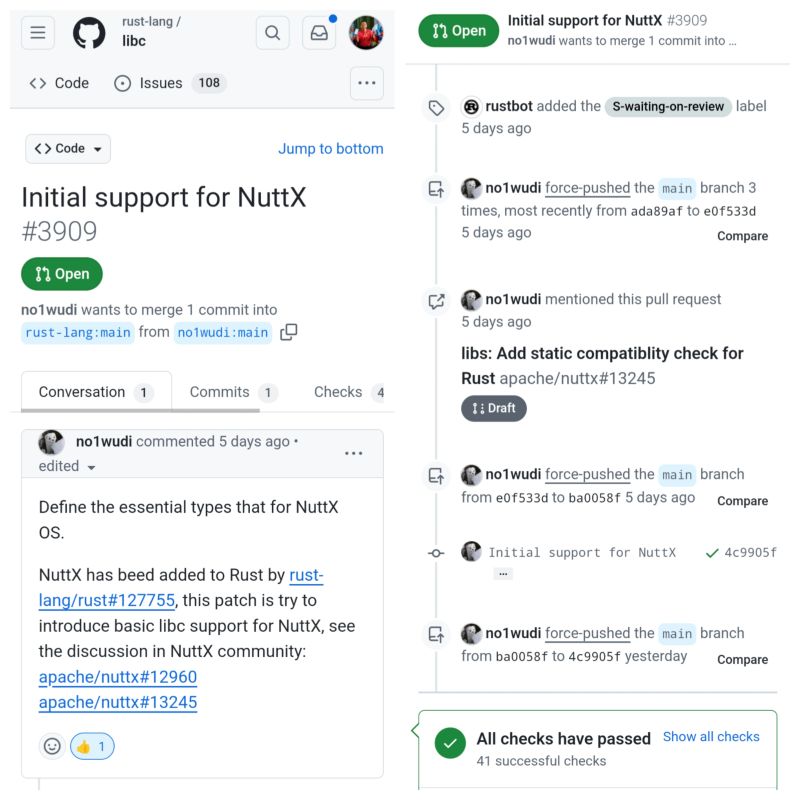 Lup Yuen Lee on LinkedIn: #rustlang #nuttx Lup Yuen Lee on LinkedIn: #rustlang #nuttx