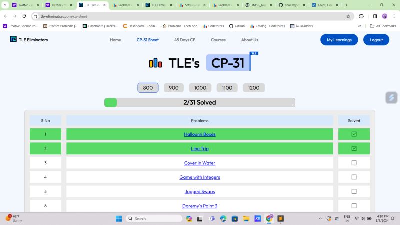 Arjun Singh on LinkedIn: #leetcode #codechef #codeforces # ... Arjun Singh on LinkedIn: #leetcode #codechef #codeforces # ...
