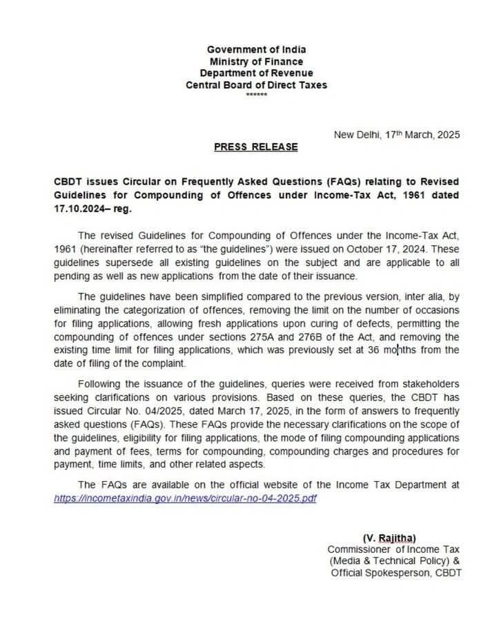 CBDT issues Circular on Frequently Asked Questions (FAQs) relating to ... CBDT issues Circular on Frequently Asked Questions (FAQs) relating to ...