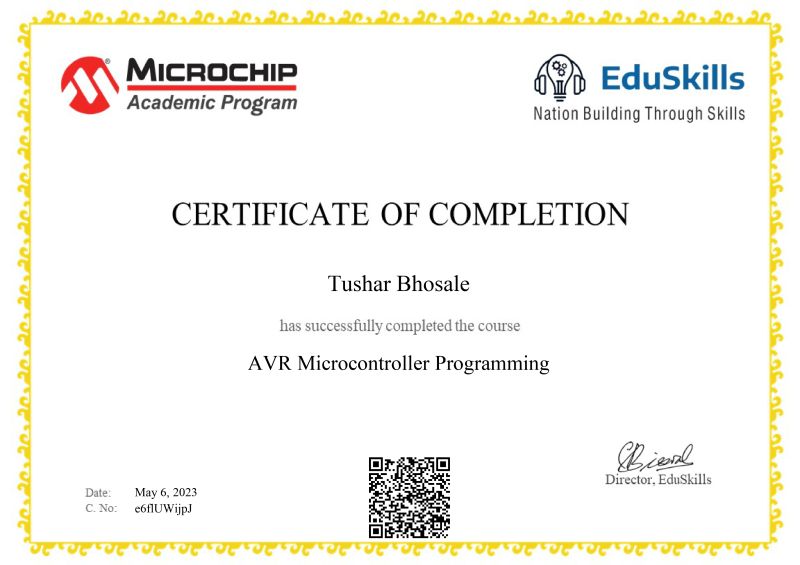 Tushar Bhosale on LinkedIn: AVR Microcontroller Programming Course in ... Tushar Bhosale on LinkedIn: AVR Microcontroller Programming Course in ...