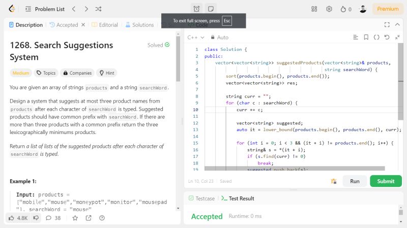 Vishal Sharma on LinkedIn: #learndsa #leetcode Vishal Sharma on LinkedIn: #learndsa #leetcode