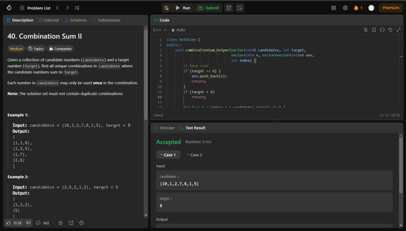 Manik Sharma on LinkedIn: #dsa #100daysofcode #leetcode #backtracking # ... Manik Sharma on LinkedIn: #dsa #100daysofcode #leetcode #backtracking # ...