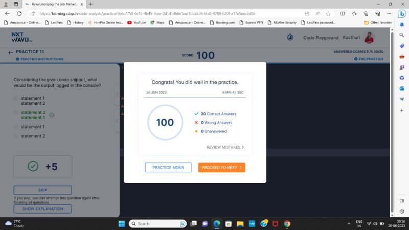 #100daysofcodechallenge #javascript #dailylearning #practice #mcqs ... #100daysofcodechallenge #javascript #dailylearning #practice #mcqs ...