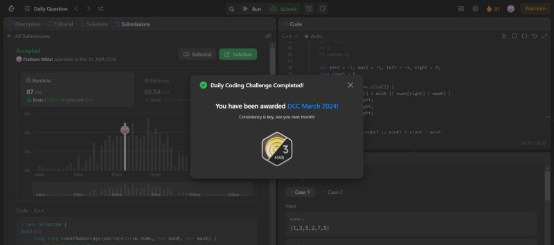 #leetcode #codingchallenge #leetcodestreak #developerlife #consistency ... #leetcode #codingchallenge #leetcodestreak #developerlife #consistency ...