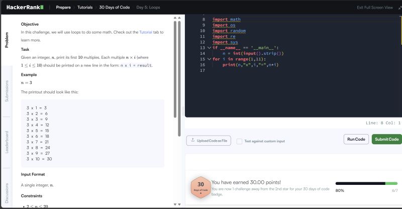#30daysofcode #day5 #hackerrank #problemsolving #codingchallenge # ... #30daysofcode #day5 #hackerrank #problemsolving #codingchallenge # ...