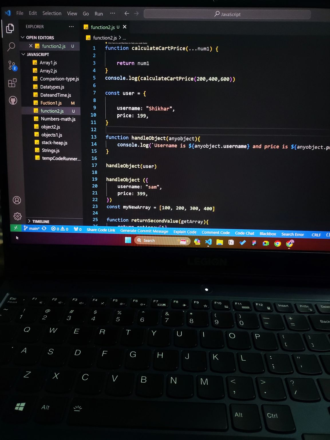 Shikhar Maurya on LinkedIn: #30daysofjavascript #javascriptdeveloper # ... Shikhar Maurya on LinkedIn: #30daysofjavascript #javascriptdeveloper # ...