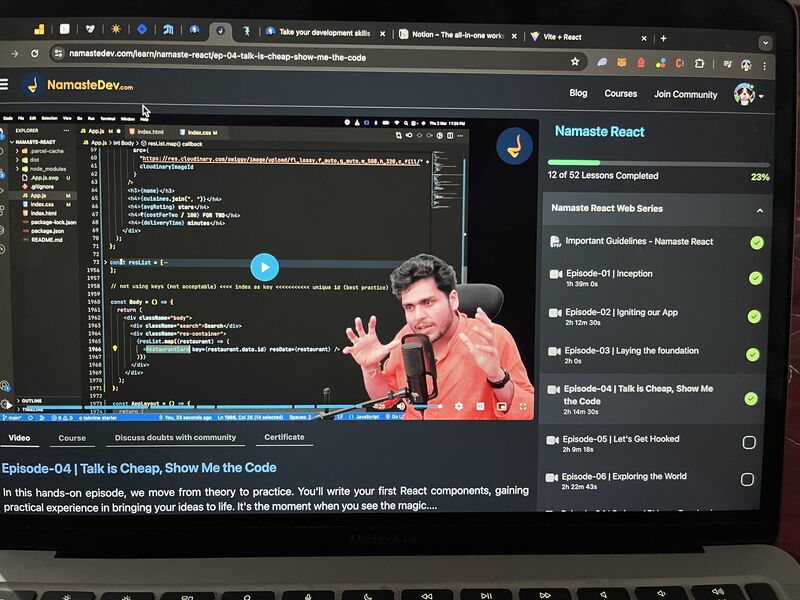 Pranay Kargam on LinkedIn: #react #webdevelopment #akshaysaini Pranay Kargam on LinkedIn: #react #webdevelopment #akshaysaini