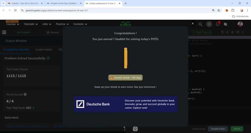 Gorav Jindal on LinkedIn: #gfg #potd #100daysofcode ... Gorav Jindal on LinkedIn: #gfg #potd #100daysofcode ...
