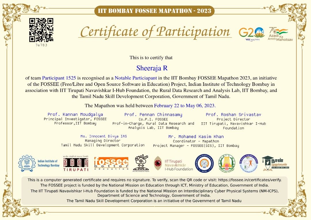Hi everyone, I'm glad to share that I had been recognized as a Notable ... Hi everyone, I'm glad to share that I had been recognized as a Notable ...