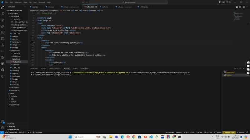 R.Nidhishvaran . on LinkedIn: #django #python #webdevelopment # ... R.Nidhishvaran . on LinkedIn: #django #python #webdevelopment # ...