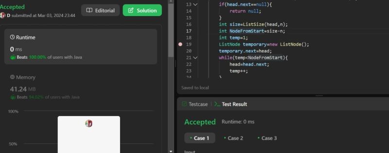 How I solved LeetCode problem 19 | Deepak Kumar Chauhan posted on the ... How I solved LeetCode problem 19 | Deepak Kumar Chauhan posted on the ...