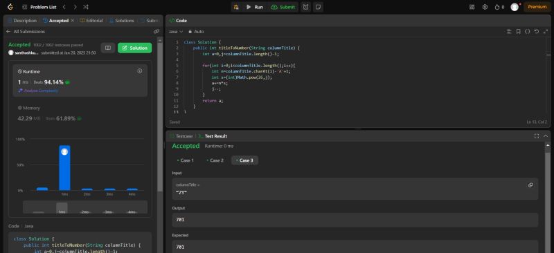 #100daysofcoding #leetcode #100daysofcode #codingjourney | Santhosh Kumar R #100daysofcoding #leetcode #100daysofcode #codingjourney | Santhosh Kumar R