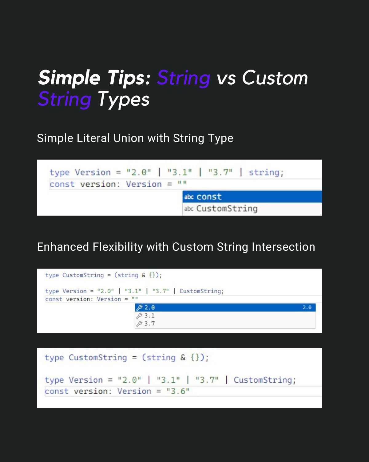 Sekhudin - on LinkedIn: #typescript #typescript #codingtips #javascript ... Sekhudin - on LinkedIn: #typescript #typescript #codingtips #javascript ...