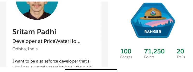Thrilled to announce that i have achieved Ranger rank on Salesforce ... Thrilled to announce that i have achieved Ranger rank on Salesforce ...