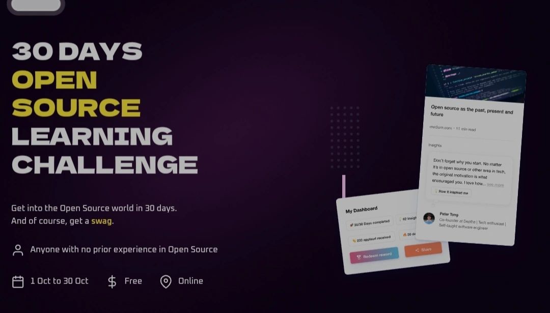 Ritanshu Sharma on LinkedIn: #30daysopensource #hacktoberfest Ritanshu Sharma on LinkedIn: #30daysopensource #hacktoberfest