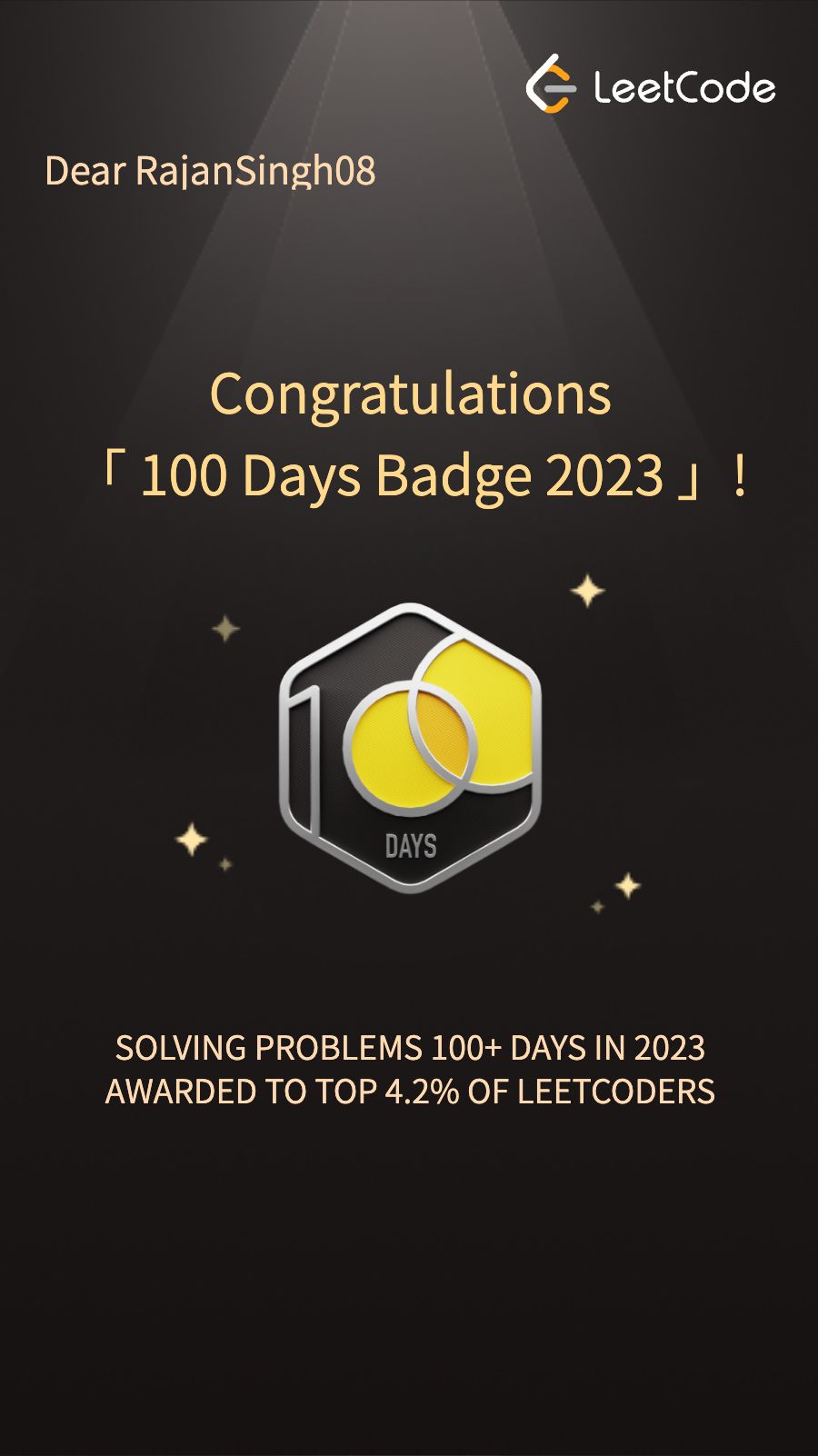 Rajan Singh on LinkedIn: #leetcode #leetcodestreak #leetcode2023 # ... Rajan Singh on LinkedIn: #leetcode #leetcodestreak #leetcode2023 # ...