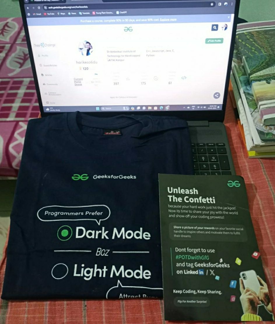 Harikesh Tripathi on LinkedIn: #geeksforgeeks #potdwithgfg Harikesh Tripathi on LinkedIn: #geeksforgeeks #potdwithgfg
