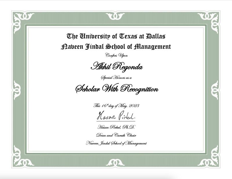 Akhil Regonda on LinkedIn: #jsom #graduatehonors #academicachievement # ... Akhil Regonda on LinkedIn: #jsom #graduatehonors #academicachievement # ...