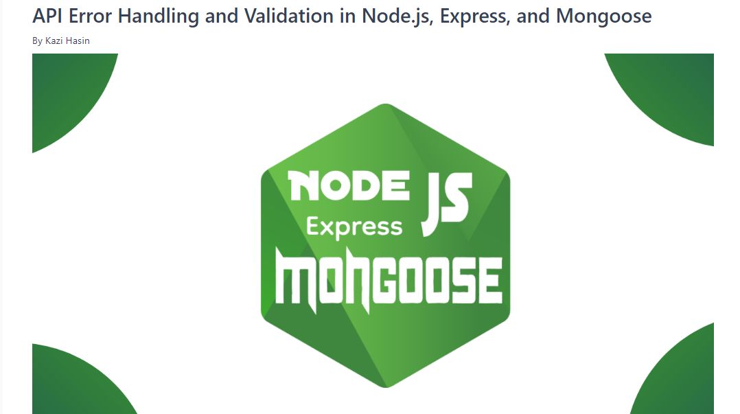 kazi Hasin on LinkedIn: #nodejs #expressjs #mongoose #mongodb #mernstack kazi Hasin on LinkedIn: #nodejs #expressjs #mongoose #mongodb #mernstack