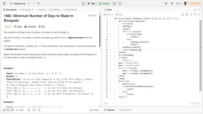 #dsa #leetcode #python #binarysearch #problemsolving #techinterview ... #dsa #leetcode #python #binarysearch #problemsolving #techinterview ...