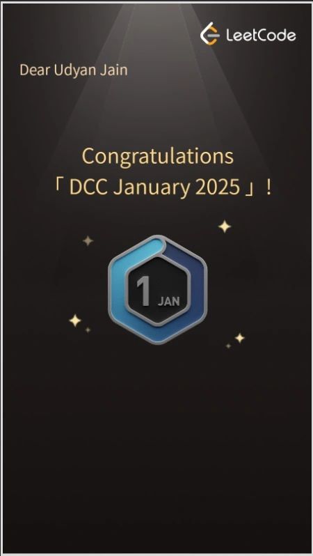 #leetcode #dailycodingchallenge #problemsolving #coding #dcc… | Udyan Jain #leetcode #dailycodingchallenge #problemsolving #coding #dcc… | Udyan Jain