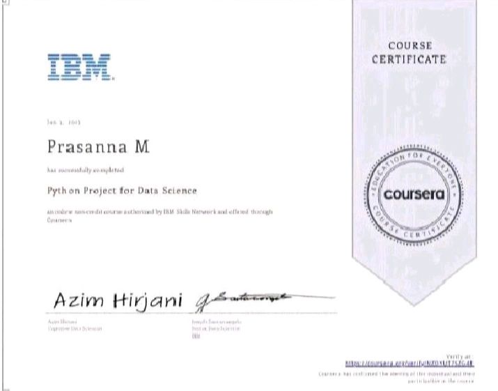 Hi connections, | Prasanna M Hi connections, | Prasanna M